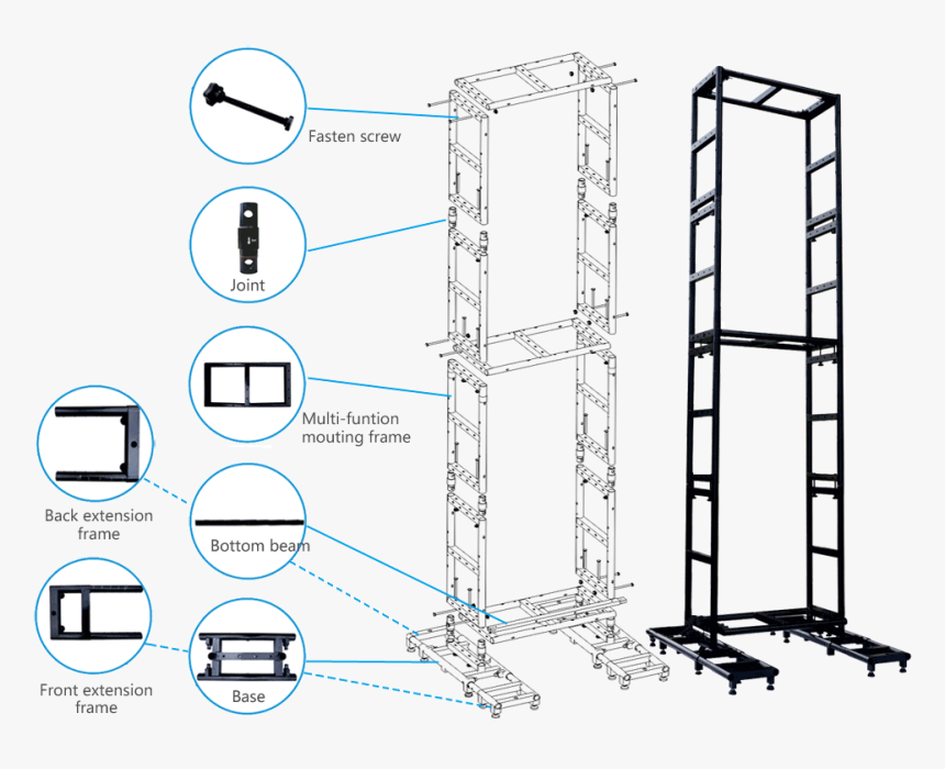 Aluminum Frame For Led Screen, HD Png Download , Transparent Png Image ...