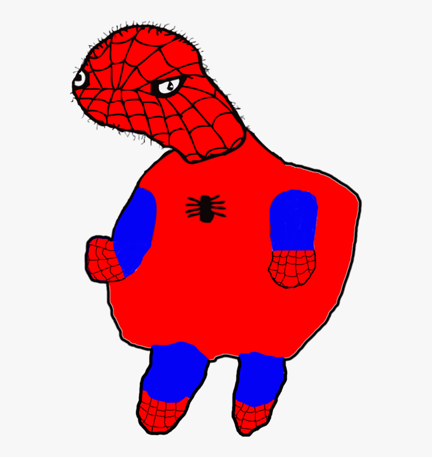 Full Body By Hyposnoke Clipart Black And White Library - Spooderman On ...