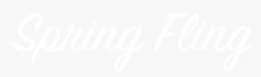 Spring Fling Logo - Spring Fling Black And White, HD Png Download ...