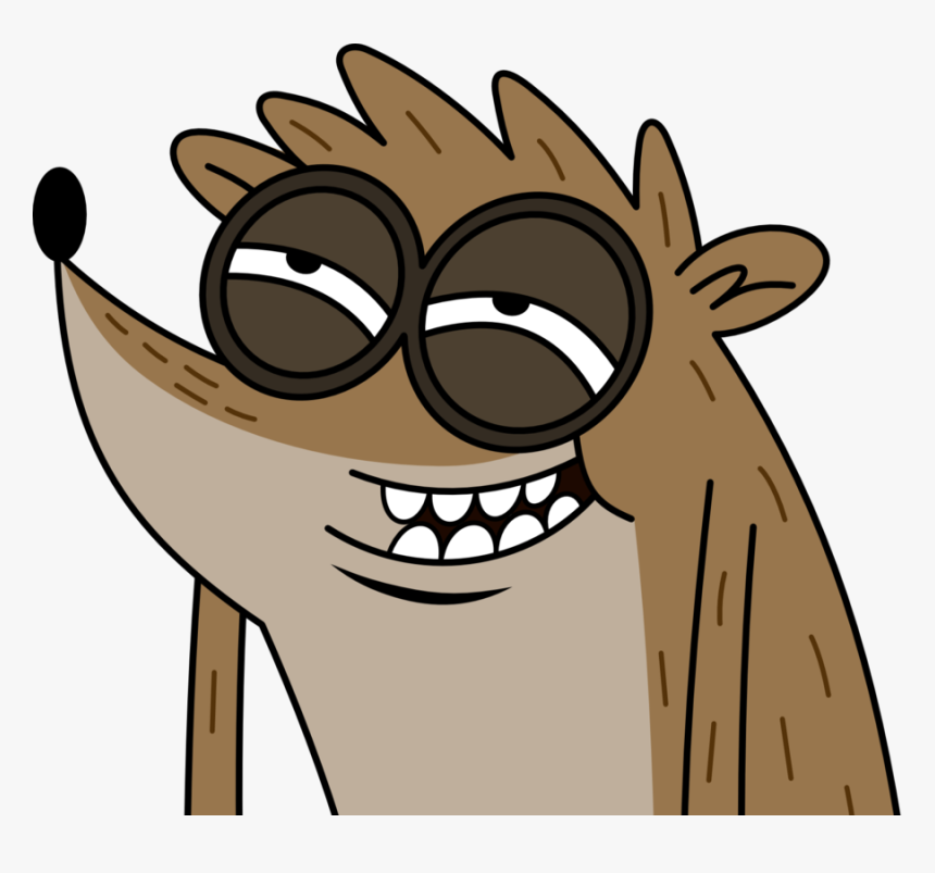 Intense Weather Channel Remix - Regular Show Rigby Laugh, HD Png ...