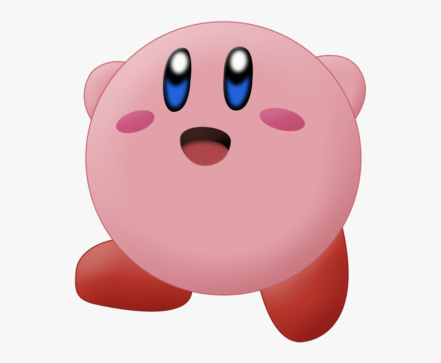 Cartoon Kirby Clip Art - Kirby Vector, HD Png Download , Transparent ...