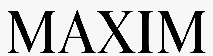 Maxim Magazine Logo, HD Png Download , Transparent Png Image - PNGitem