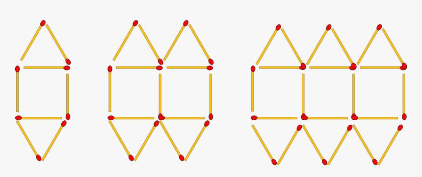 Matchstick Patterns, HD Png Download , Transparent Png Image - PNGitem