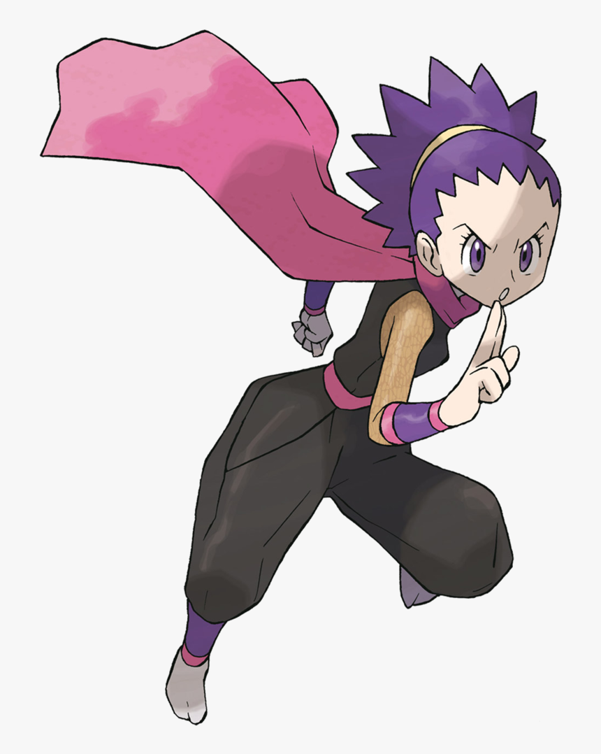 Pokemon Gym Leader Janine, HD Png Download , Transparent Png Image ...