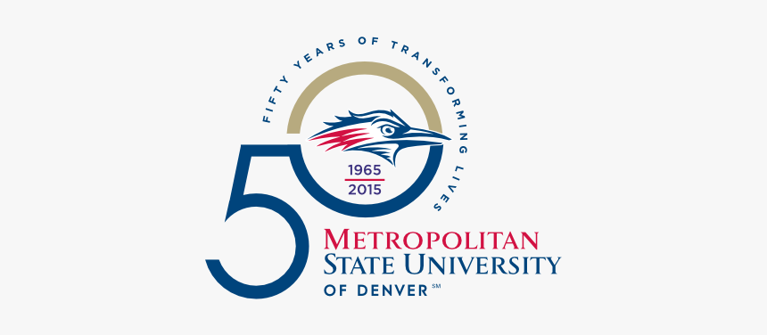 Logo Msu 50 - Metropolitan State University Of Denver, HD Png Download ...
