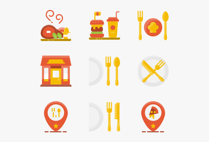 Restaurant Food Icon Png, Transparent Png , Transparent Png Image - PNGitem