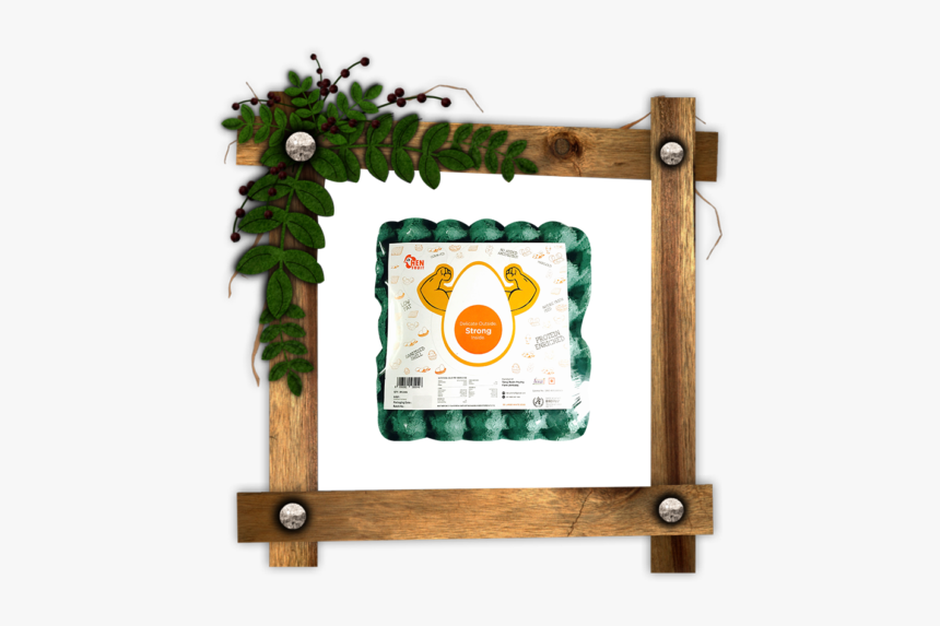 Protein Max - Wood Leaf Border Frame, HD Png Download , Transparent Png ...