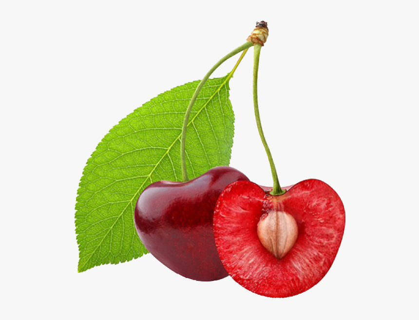 Cherry Png - Cherry Fruit Cut In Half, Transparent Png , Transparent ...