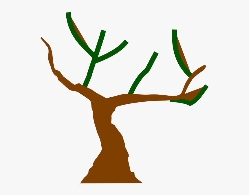 Trees Svg Clip Arts - Tree Trunks Clipart Png, Transparent Png ...