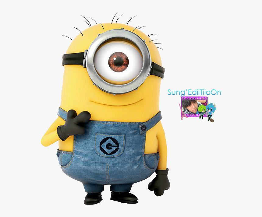 Minion & Mike Png , Png Download - Minion With Middle Finger ...