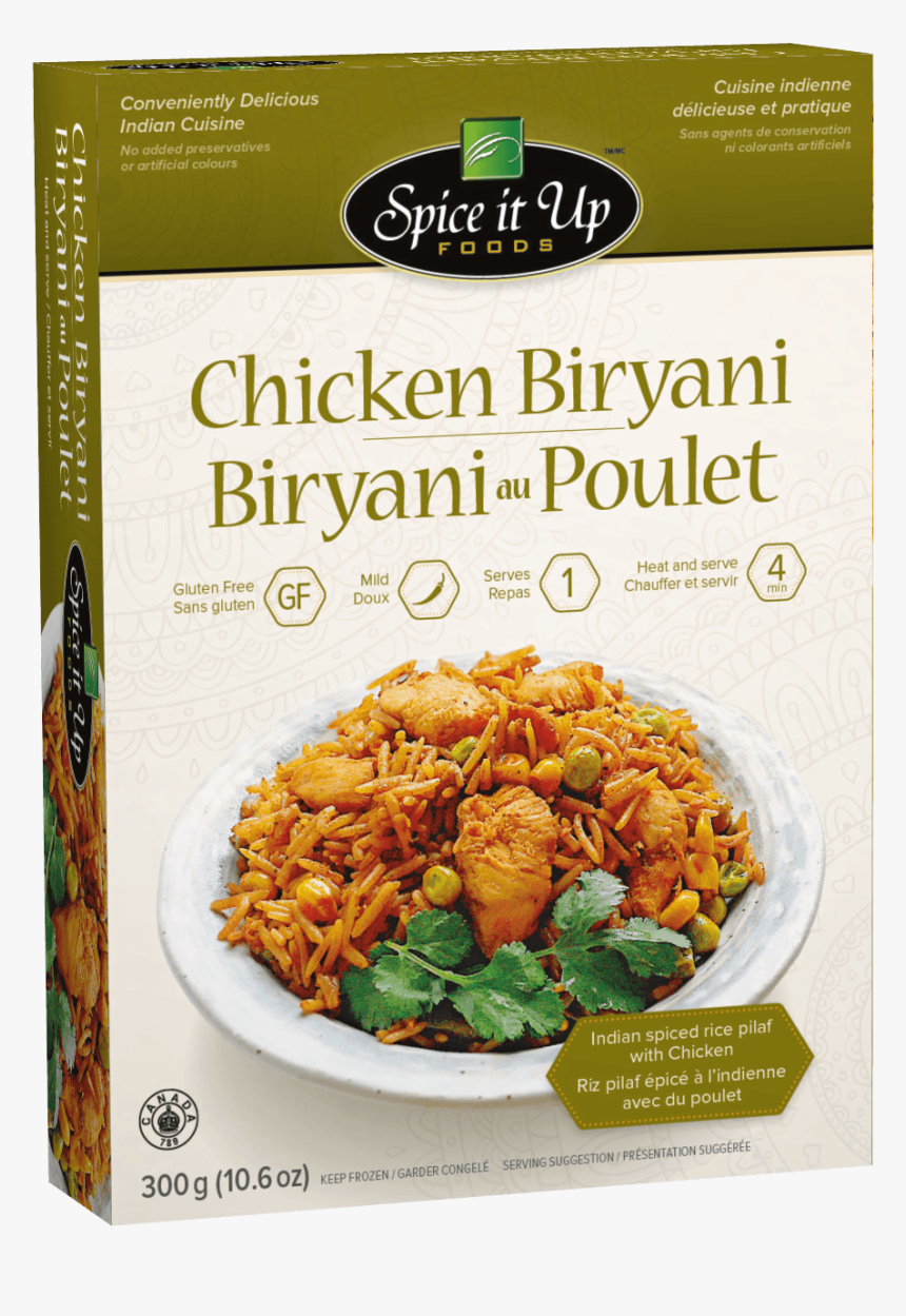 Frozen Foods Indian Chicken Biryani, HD Png Download , Transparent Png ...