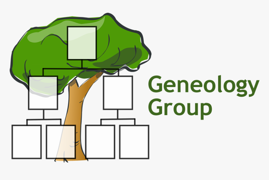 Family Tree Template Clipart - Small Blank Family Tree, HD Png Download ...