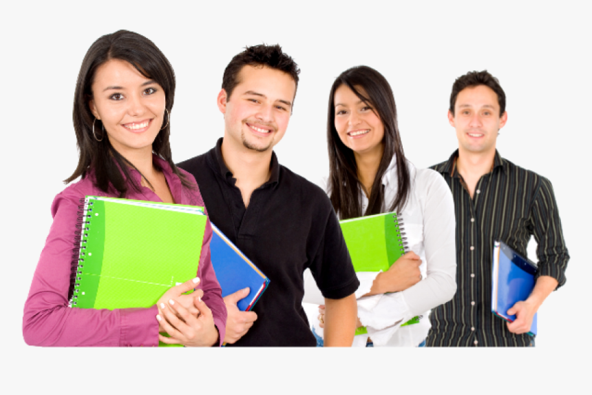 Indian Students With Books , Png Download - University Students ...