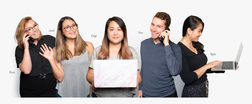 Some Of Our World-class Customer Champions - Girl, HD Png Download ...