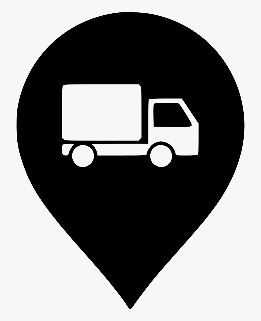 Lorry - Lorry Map Marker Svg, HD Png Download , Transparent Png Image ...