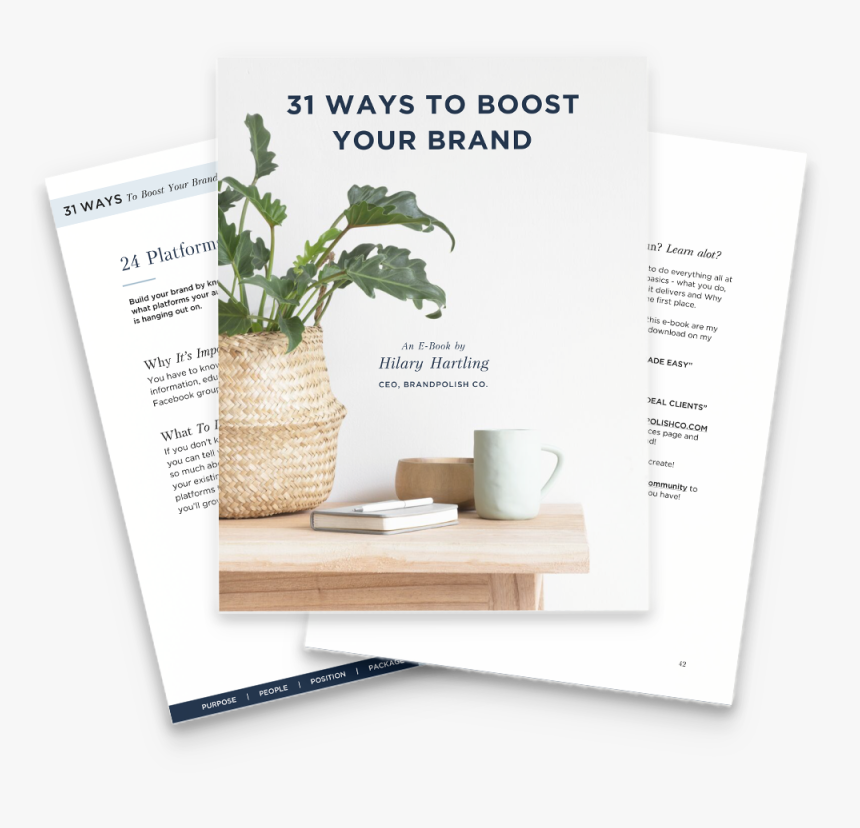 31 Ways To Boost Your Brand - Poster, HD Png Download , Transparent Png ...