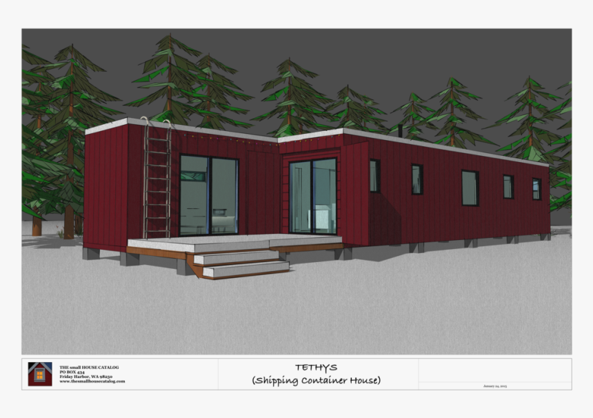 Two Container House, HD Png Download , Transparent Png Image - PNGitem