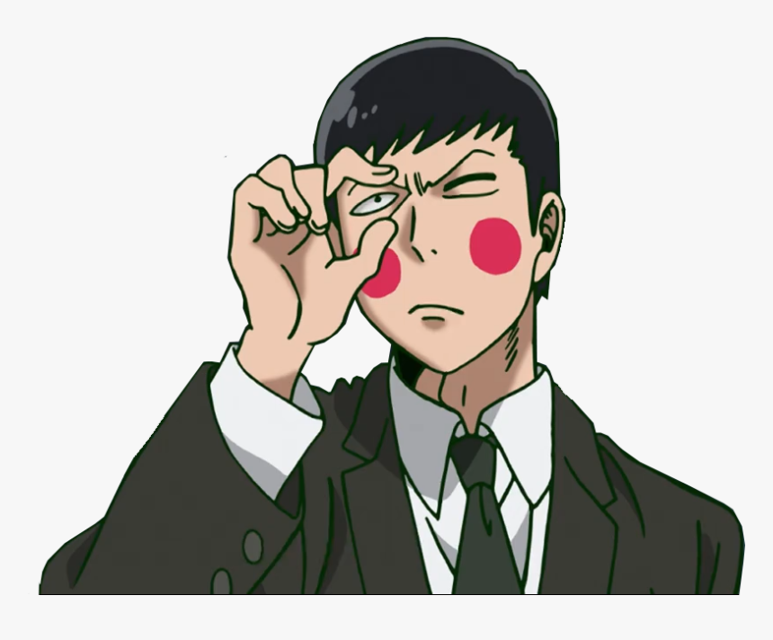 A Anime Manga Thread - Human Dimple Mob Psycho, HD Png Download ...