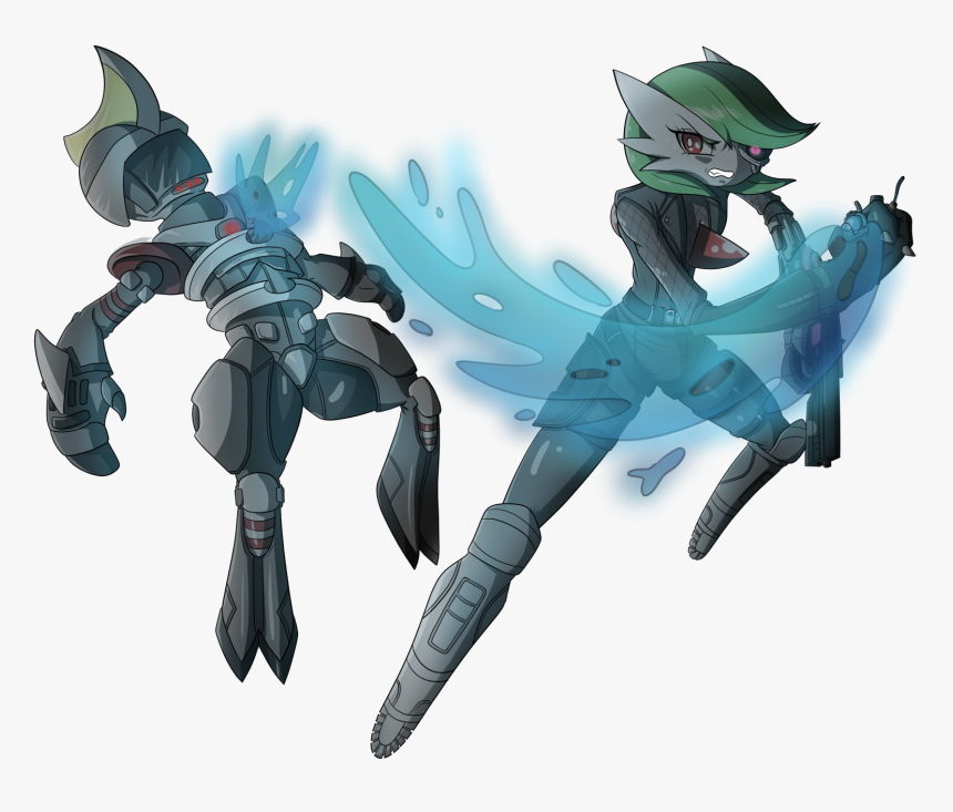 Mecha Robot - Gardevoir Power Up Crown, HD Png Download , Transparent ...