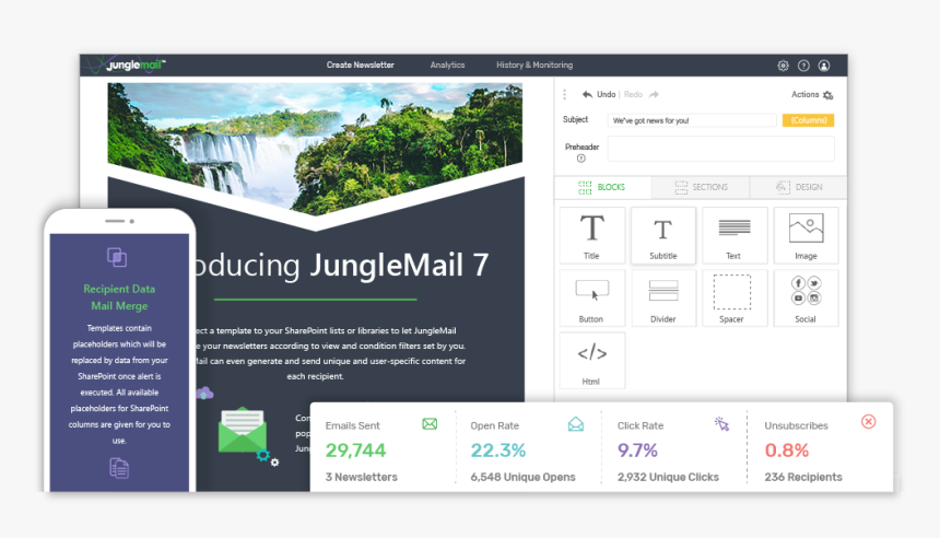 Sharepoint Newsletters Group Emails Solution - Sharepoint Email ...