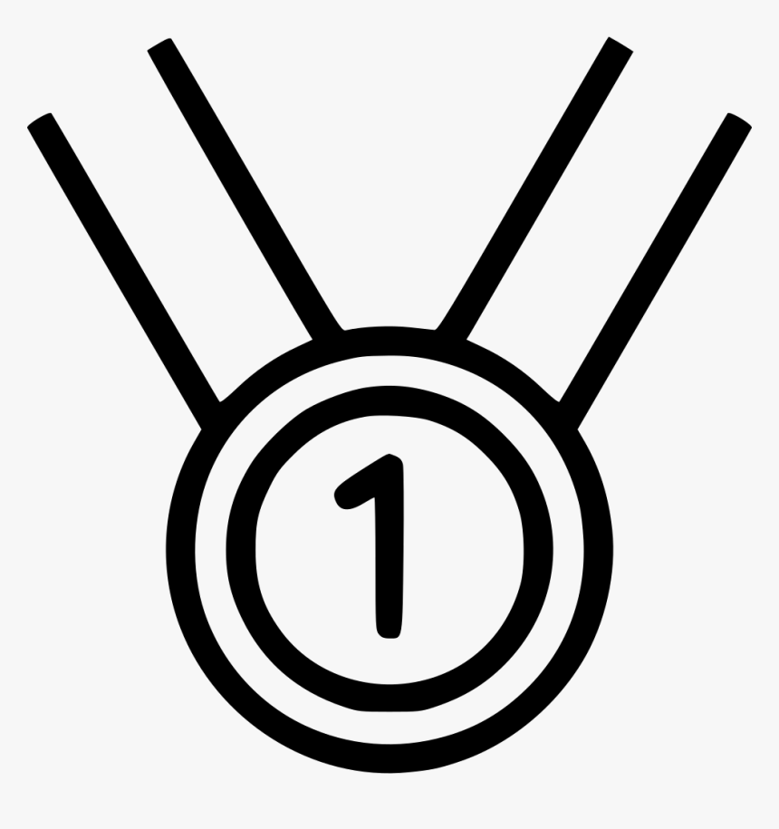 Medal First Place Circle Shape - Interests Icon Png, Transparent Png ...