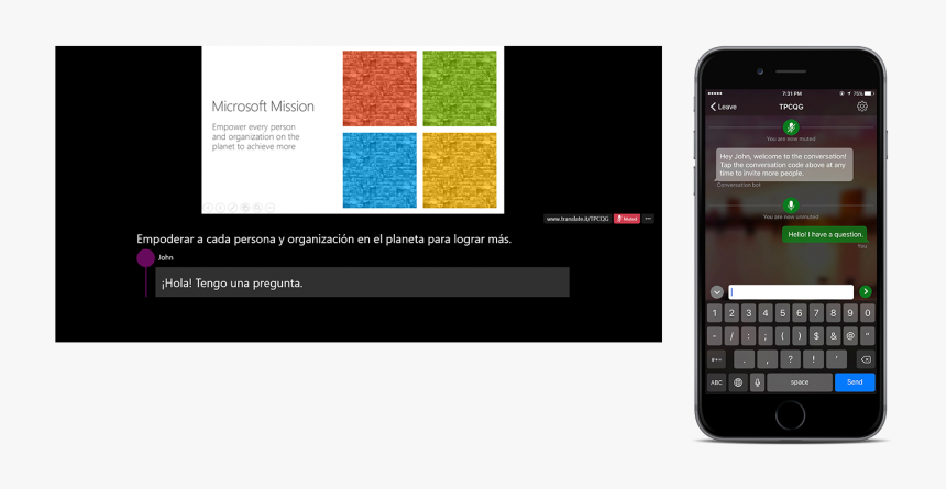 Microsoft Translator Powerpoint, HD Png Download , Transparent Png ...