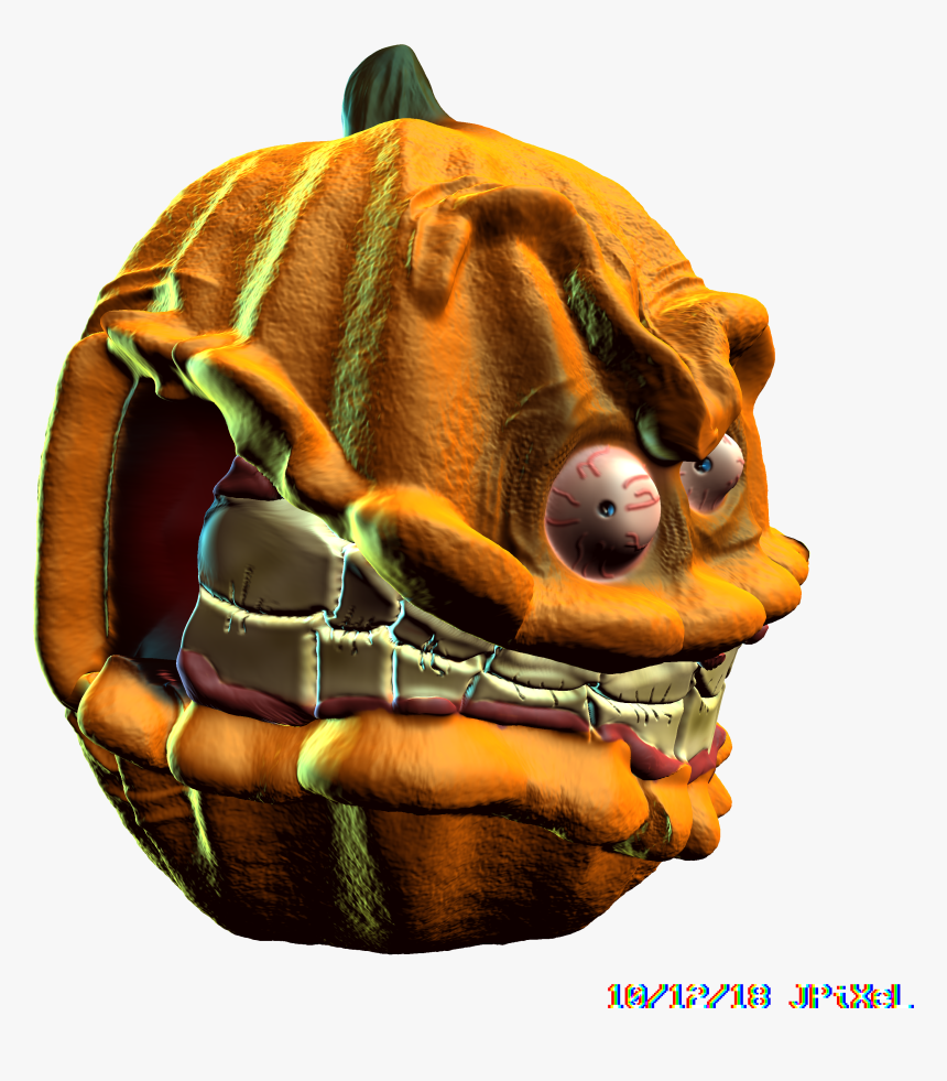 Evil Pumpkin Of Doom - Fish, HD Png Download , Transparent Png Image ...