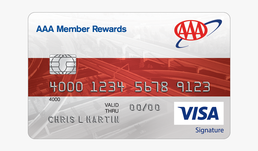 Aaa Member Rewards Credit Card - Aaa Member Rewards Visa, HD Png ...