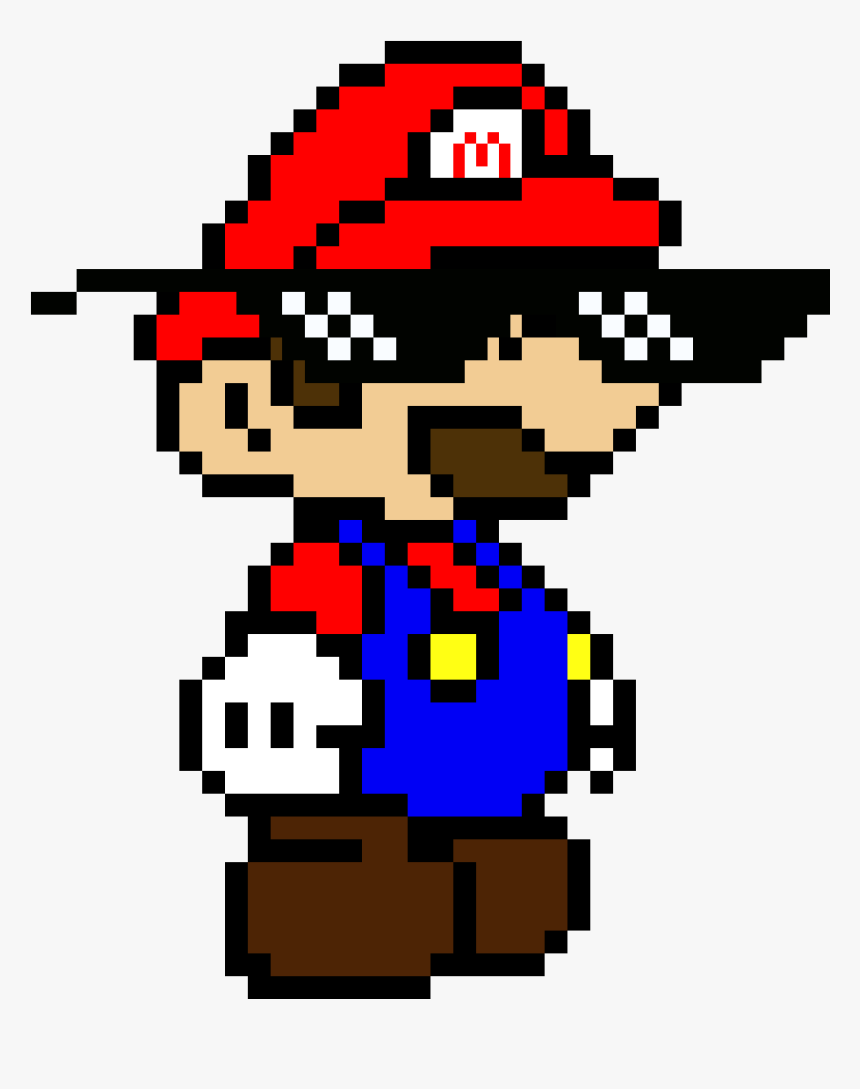 Paper Mario Pixel Art, HD Png Download , Transparent Png Image - PNGitem