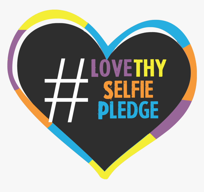 #lovethyselfiepledge - Heart, HD Png Download , Transparent Png Image ...