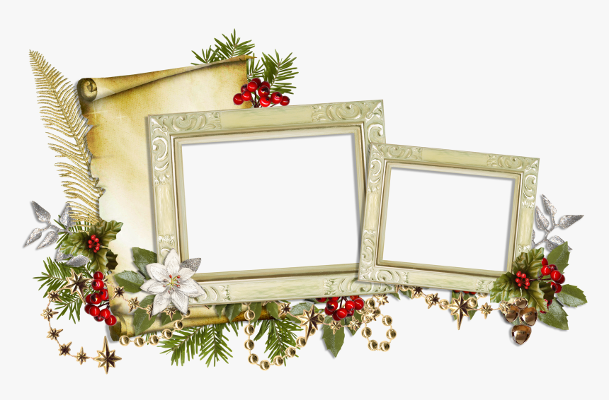 Christmas Frames Transparent Background, HD Png Download , Transparent ...