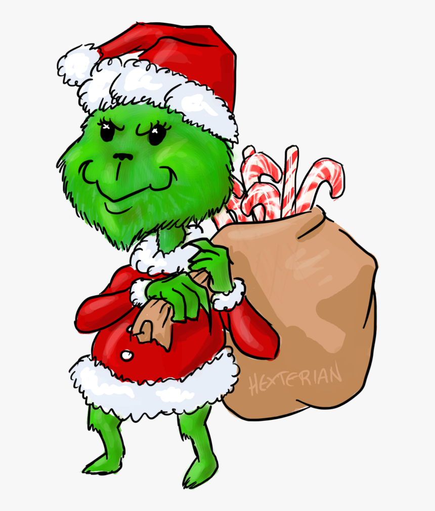 Santa And Grinch Png, Transparent Png , Transparent Png Image - PNGitem