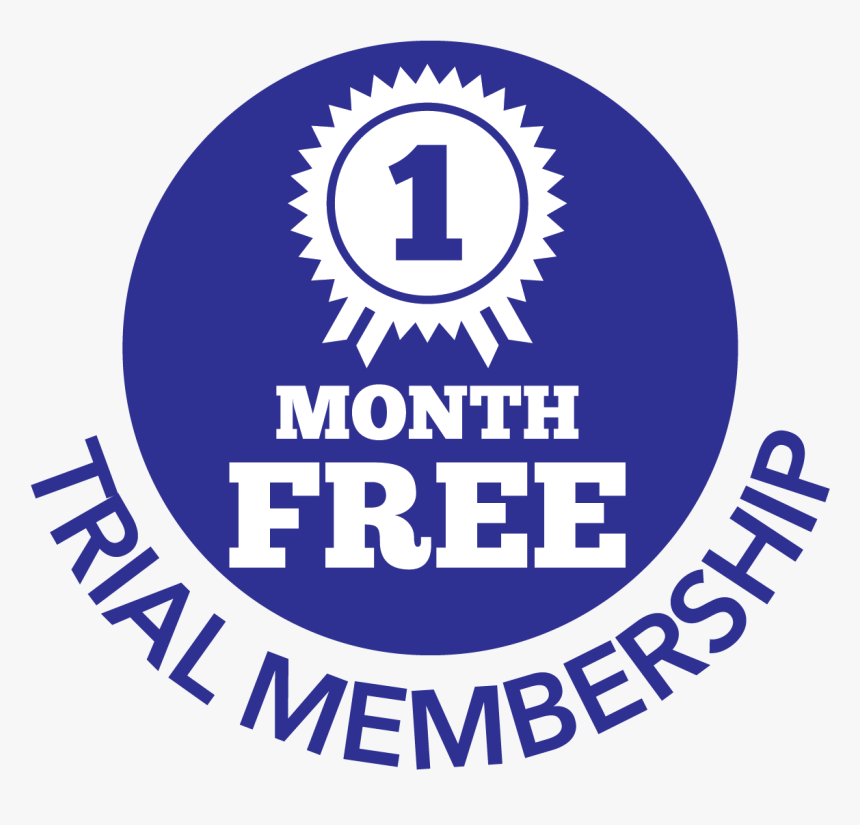 Trial Membership Month Free Blue Adult Circle, HD Png Download ...