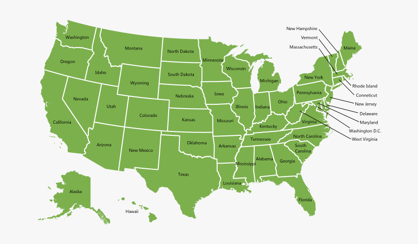 Utah Ccw Reciprocity Map, HD Png Download , Transparent Png Image - PNGitem
