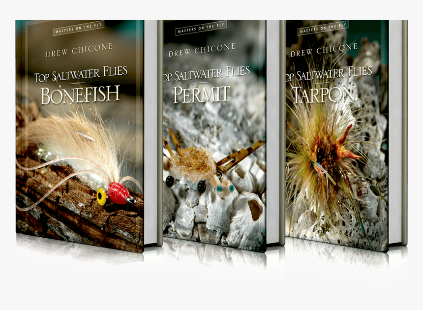 Books By Tail Contributors - Drew Chicone Top Saltwater Flies, HD Png ...