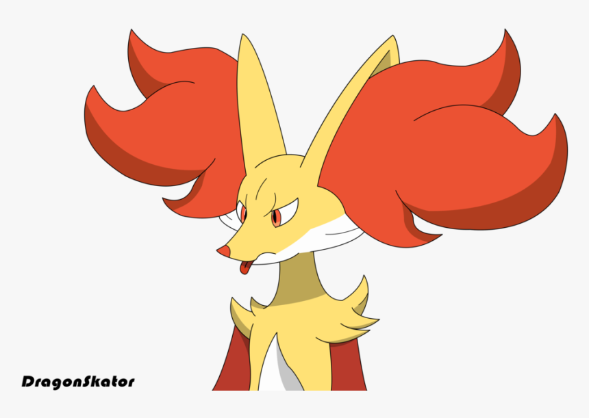 Delphox - Delphox Chibi, HD Png Download , Transparent Png Image - PNGitem