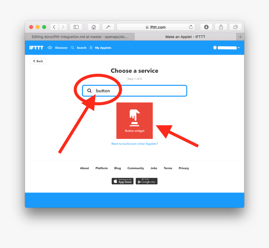 Ifttt Button Widget - Button Widget Ifttt, HD Png Download , Transparent Png Image - PNGitem