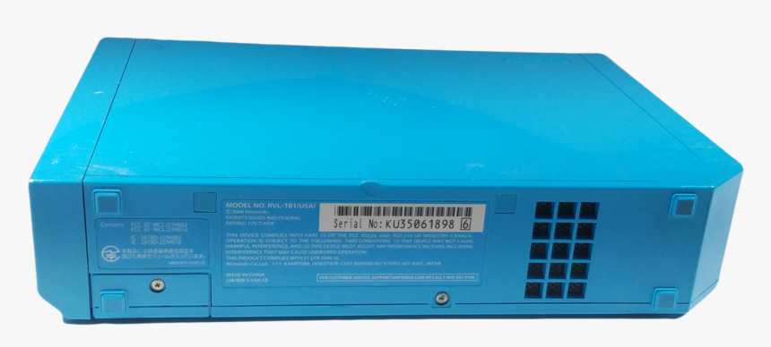 Nintendo Wii Limited Edition Console System Electric - Ethernet Hub, HD ...