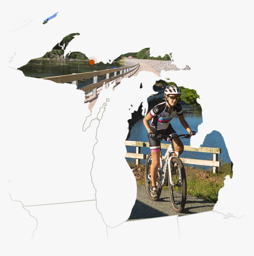 2016 Election Map Michigan By County, HD Png Download , Transparent Png ...