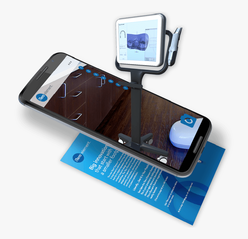 Itero Augmented Reality Scanner App - Smartphone Augmented Reality Png ...
