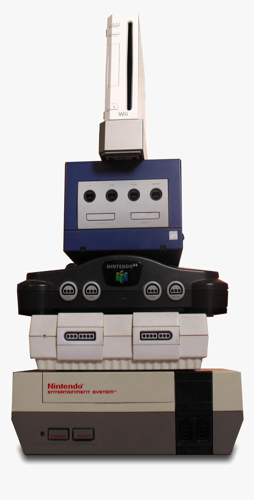 Nintendo Game Consoles, HD Png Download , Transparent Png Image - PNGitem