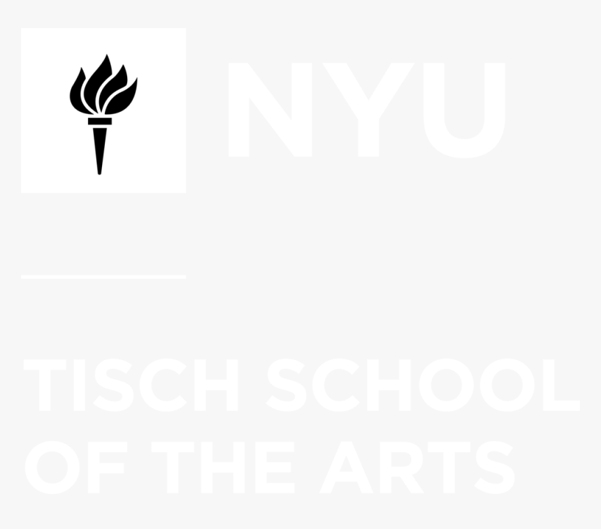 Nyutisch Stacked White - Nyu Torch, HD Png Download , Transparent Png ...