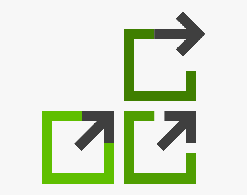 Green Arrow Box Icons Clipart - Box Arrow Icon Png, Transparent Png ...