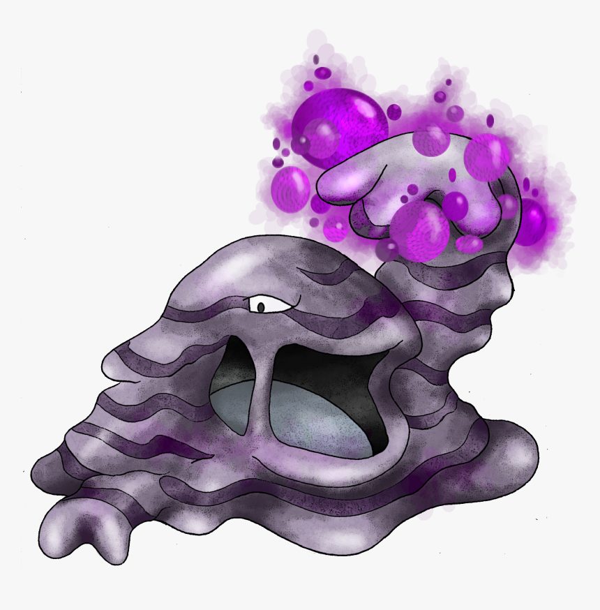 Muk Used Toxic By Macuarrorro - Muk Art, HD Png Download , Transparent ...