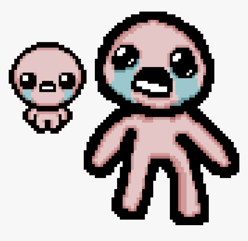 Isaac - Binding Of Isaac Rebirth Personnage, HD Png Download ...