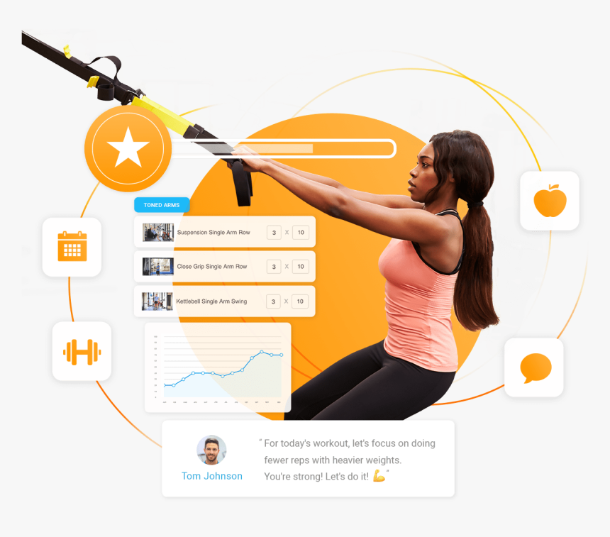 Thumb Image - Online Personal Training Trainerize, HD Png Download ...