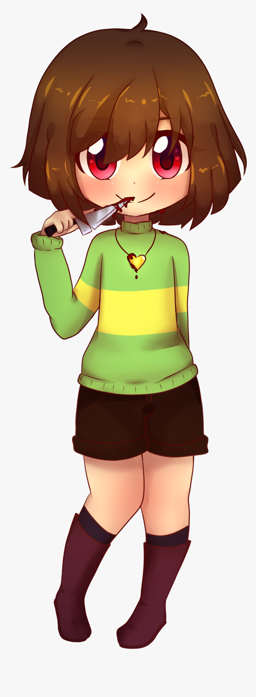Undertale Chara, HD Png Download , Transparent Png Image - PNGitem