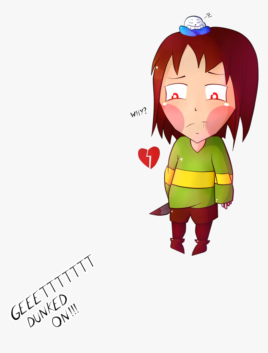 Transparent Undertale Chara Png - Cartoon, Png Download , Transparent ...