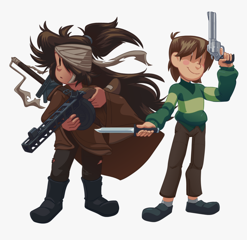 Buddy And Chara - Lisa The Painful Undertale, HD Png Download ...