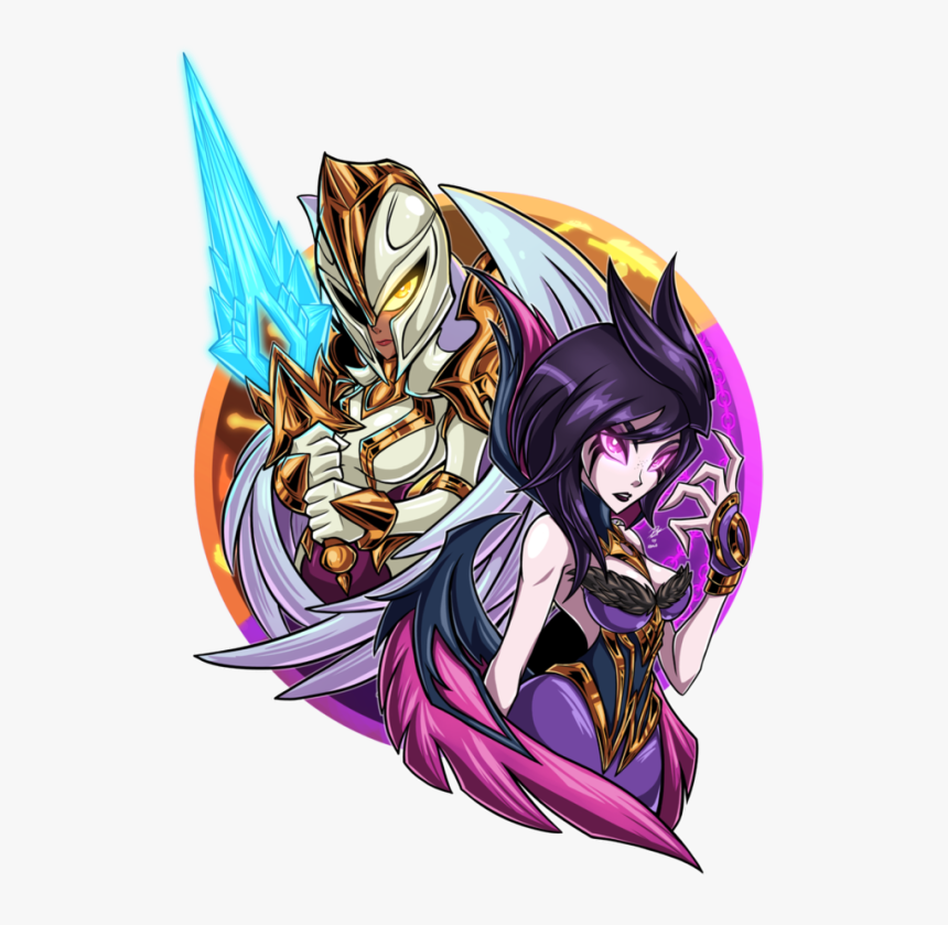 League Of Legends Kayle And Morgana, HD Png Download , Transparent Png ...